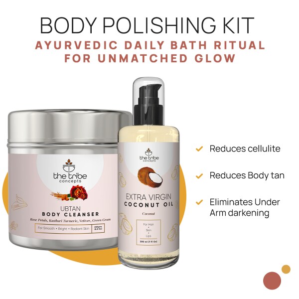 The Tribe Concepts Body Polishing Kit\with Steel Tin - JioMart