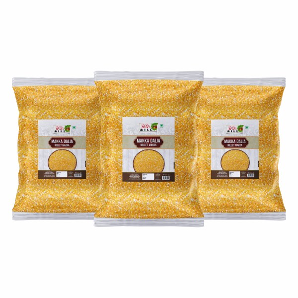 Organic Broken Maize (Makka Dalia) / Corn Gluten Free Porridge/Daliya/Khichdi,|Maize Cracked ...