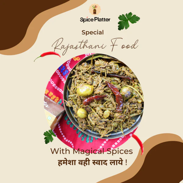 Spice Platter Ready to Cook Ker Sangri (Panchkutta) Rajasthani Sangri ...