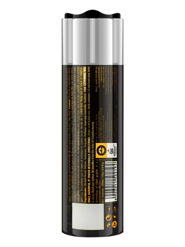 Arras Black Derby Deodorant Body Spray for Men, 200ml - JioMart