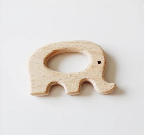 Enorme Organic Non Toxic Wooden Teethers For Babies ( Elephant & Horse ...