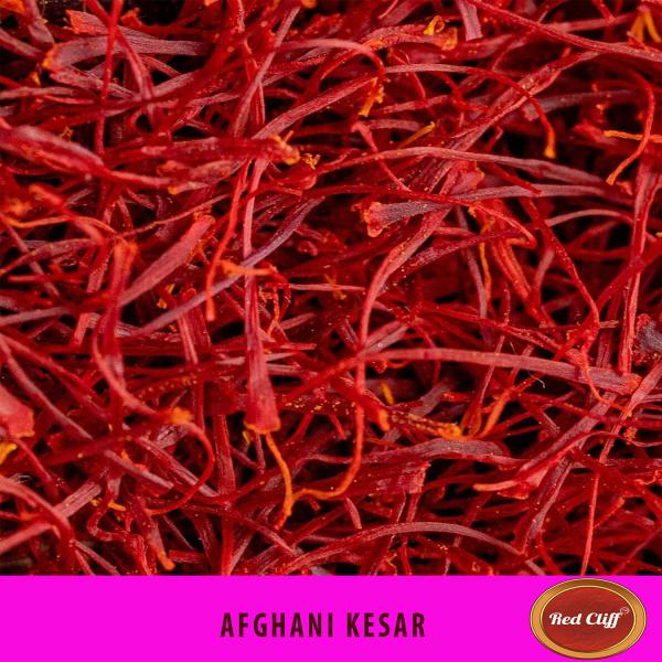 Red Cliff Pure, Natural and Finest Grade Afghani Kesar / Saffron Threads |1g | (Afghani Saffron ...