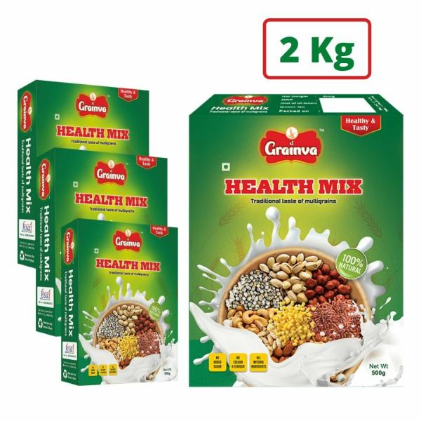 Health Mix SathuMavvu Powder100% Natural Multigrain Multimillet Instant ...