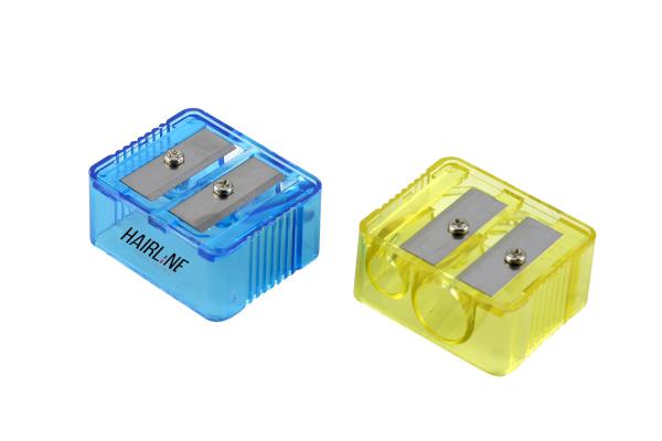 TRITON Kajal Eyeliner Eyebrow Pencil Dual Sharpener, Twin Hole Cosmetic ...