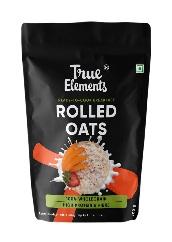 True Elements Rolled Oats 200gm - JioMart