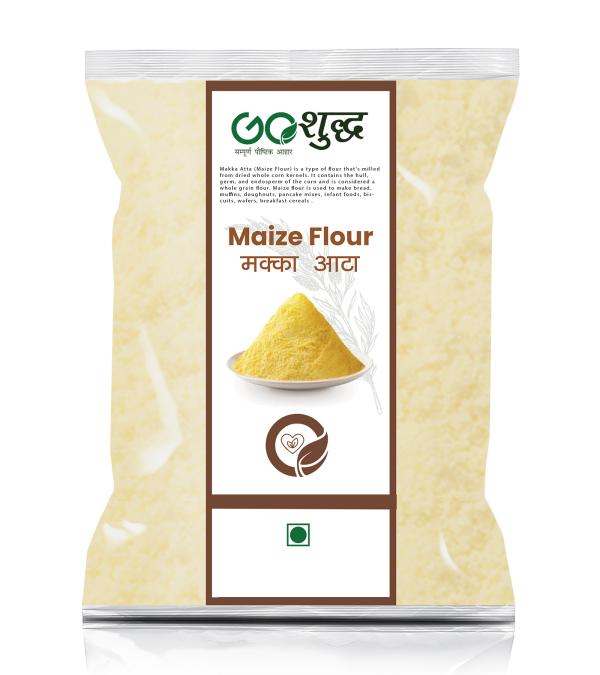 Goshudh Best Quality Makka Atta-3Kg (Packing) Maize Flour (3000 g ...