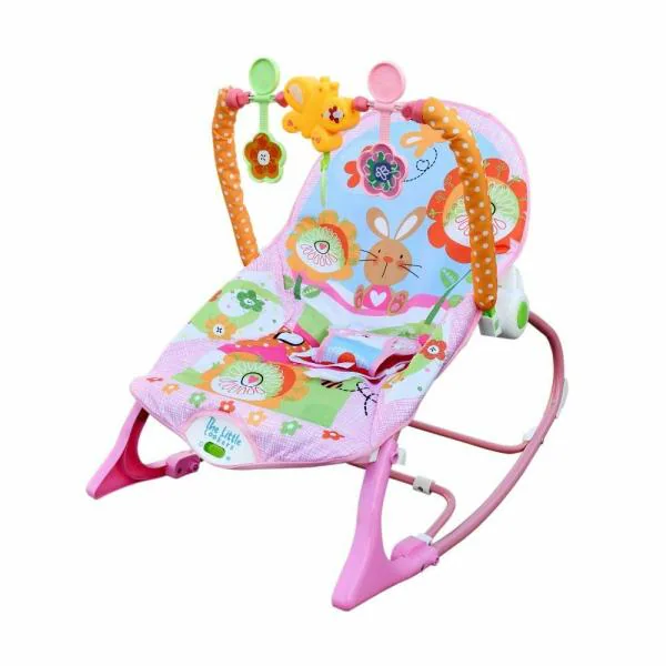 THE LITTLE LOOKERS Infant to Toddler Baby Musical Rocker for Baby Boys ...