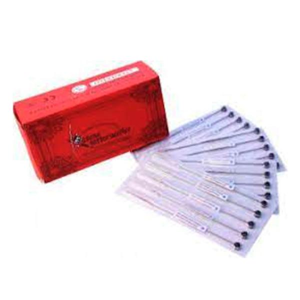 Mumbai Tattoo Katana Premium Tattoo Red 3RS Needle Box ( Pack Of 50 ...