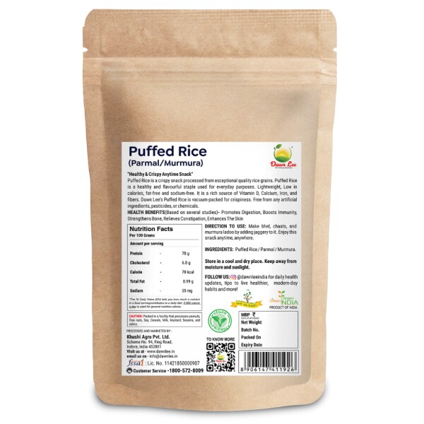 Dawn Lee Parmal/Puffed Rice/Bhadang/ Murmura/Kurmura Big Size awn Lee ...