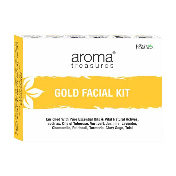 Aroma Treasures Gold Facial Kit All Skin Types - JioMart