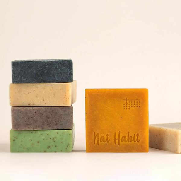 Nat Habit Healing Turmeric Soap, 125 gm - JioMart