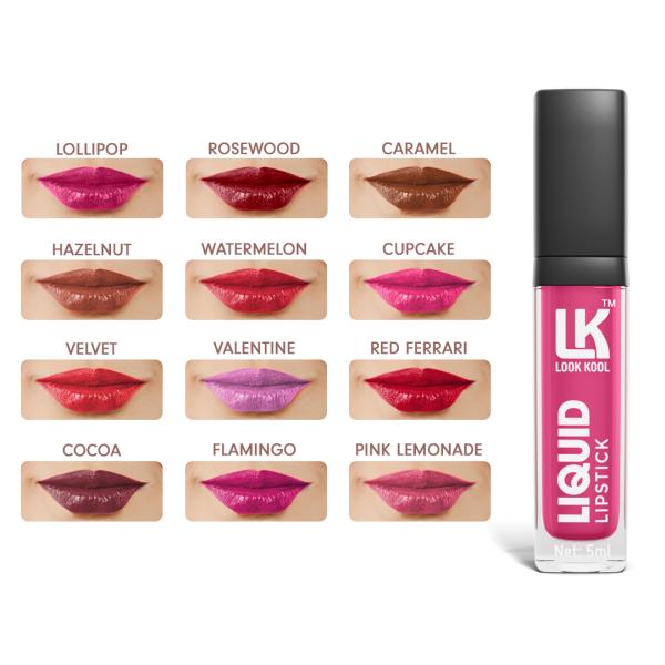 LK LOOK KOOL Pink Lollipop Liquid Lipstick - JioMart