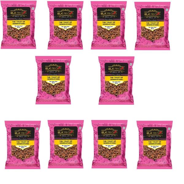 BLK Foods Select Star Anise Seed Whole (Badiyan) 2000g (10 X 200g) - JioMart