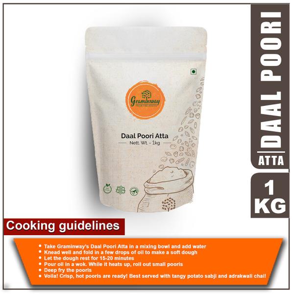 Daal Poori Atta 1kg Pack of Two - JioMart