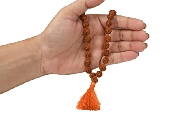 Rudra Centre Rudraksha Mala in Thread, 8mm - JioMart