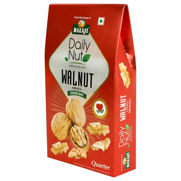 Daily Nut Walnut Kernels (QUARTER) GOOD DAY 200GM (200gm x pack of 1 ...