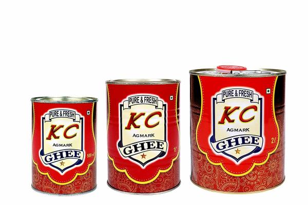 KC Cow Desi Ghee 5 Litre Clarified Butter Danedar Ghee 100% Pure Lab ...