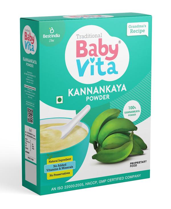 Babyvita Kannankaya Banana Powder | No Preservatives | No Added ...