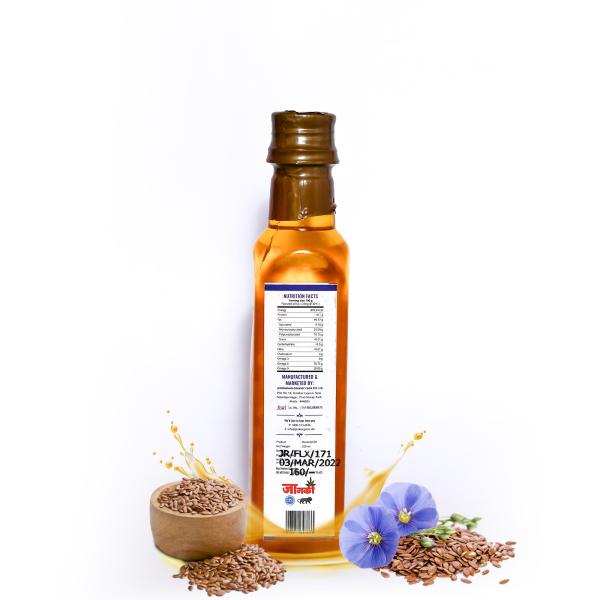 Janki's Shuchi Cold Pressed Flaxseed Oil (250ml) - JioMart