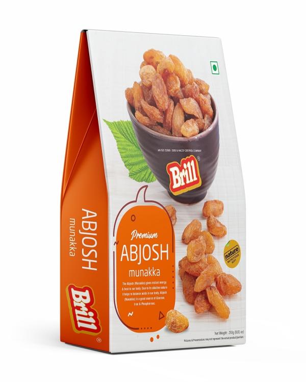 Brill Premium Abjosh Munakka 250g - JioMart