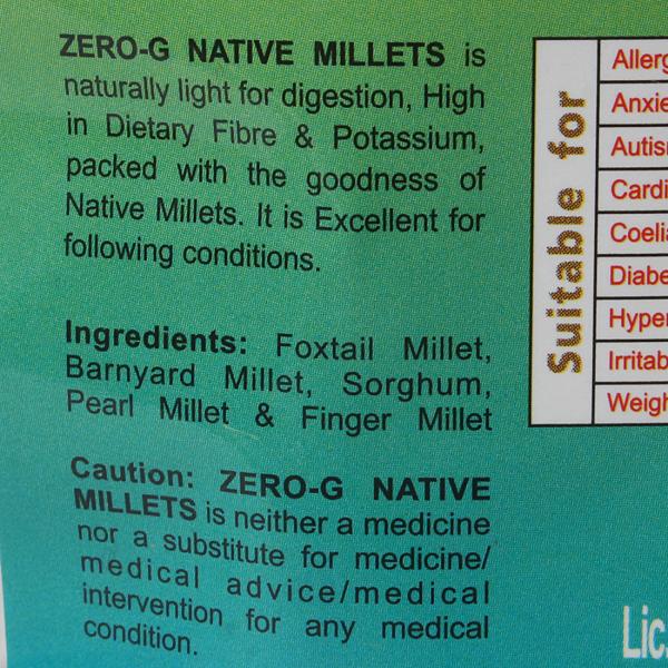 Zero-G Native Millets - JioMart