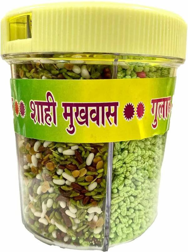 Veganic Mukhwas | 5 in 1 Mouth Freshner | 300gm | Green Saunf, MInt ...