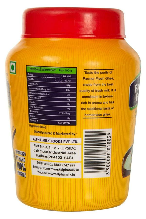 Farmer Fresh Pure Desi Ghee |Immunity Booster & Better Digestion ...
