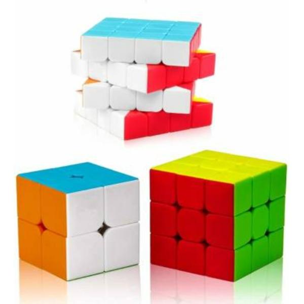 WORLD WIDE WISHES High Speed Cube Magic Puzzle Cube - Pack Of 3 - JioMart