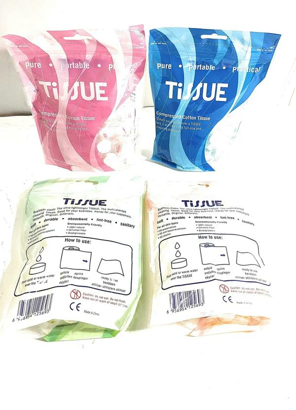 Divine Home Cotton Tablet Coin Tissue - 50 Pieces - JioMart