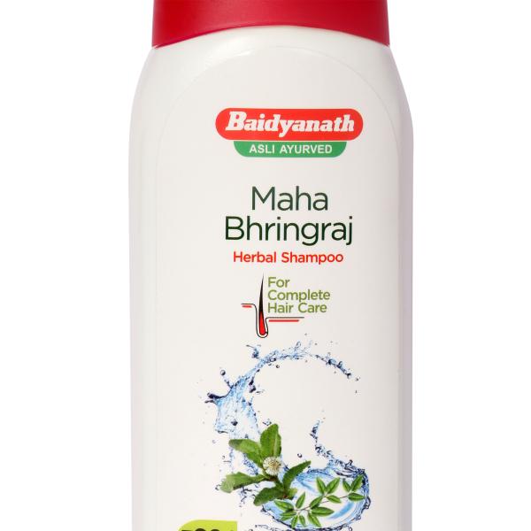 Baidyanath Jhansi Mahabhringraj Herbal Shampoo -500Ml For Complete Hair ...