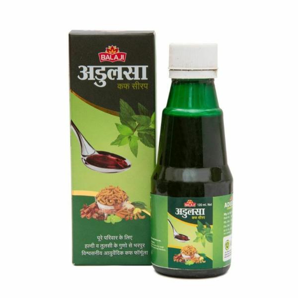 ALIVE IMPEX Balaji Adulsa Cough Syrup 360 ml - Pack Of 3 - JioMart