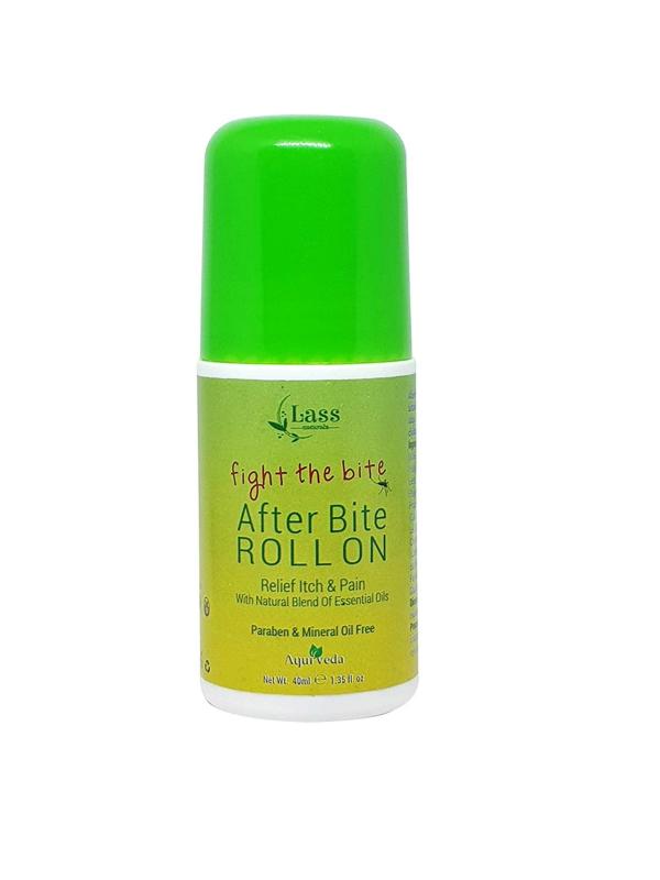 Lass Naturals Roll On For Mosquito Bites With Witch Hazel No Paraben ...