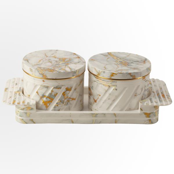 Selvel Air Tight Dry Fruit Container Tray Set with Lid Combo, (430ml ...