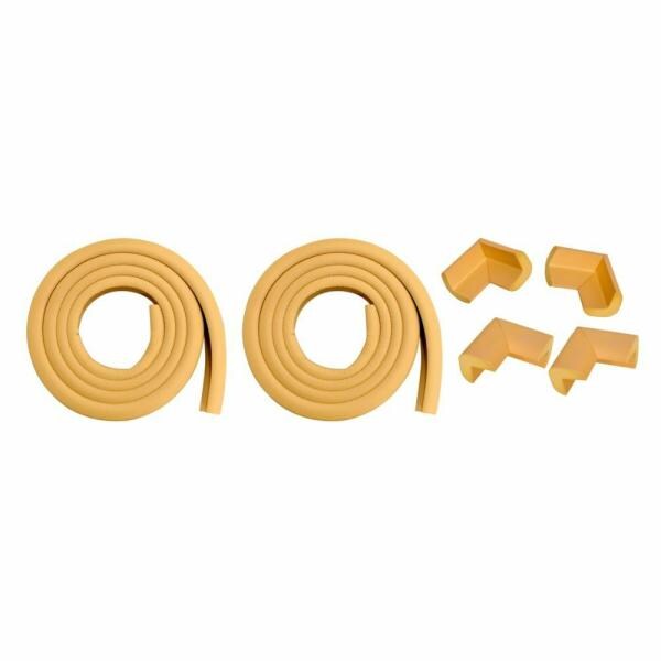 THE LITTLE LOOKERS Golden Baby Proofing L-Shaped Edge Guard Roll 2 pcs ...