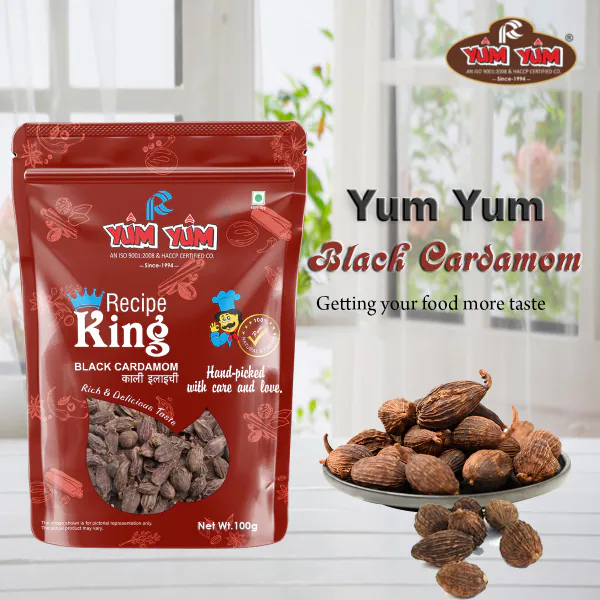 YUM YUM Daily Needs Whole Spices 1kg Combo (Jeera, KaliMirch, Ajwain ...