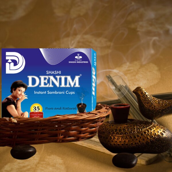 Shashi Denim Cup Sambrani (Pack 4) 12 x 4 Sambrani Cups Exotic ...