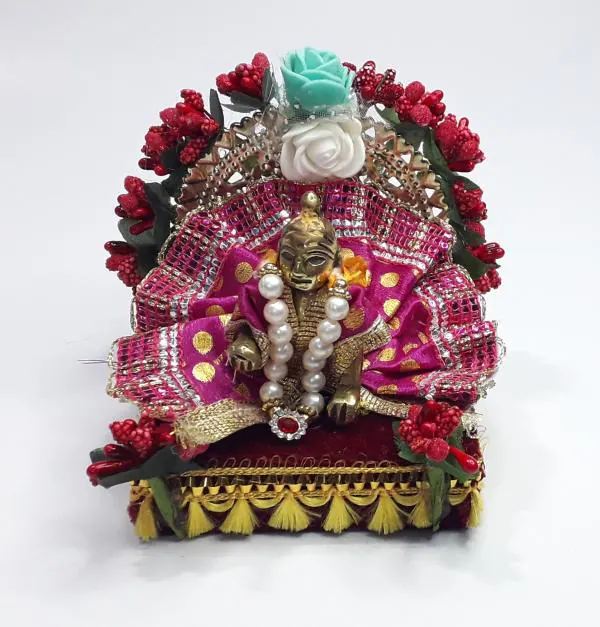R D Handicraft Thakur ji Singhasan / Laddu Gopal ji Singhasan & Bal ...