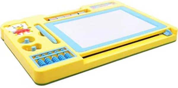 GOLD LEAF Magic Slate + Black Slate Chalk Board,Double Sided Slate ...