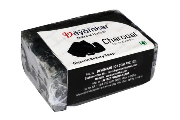 DEYOMKAR Natural Herbal Glycerin Soap Charcol - JioMart