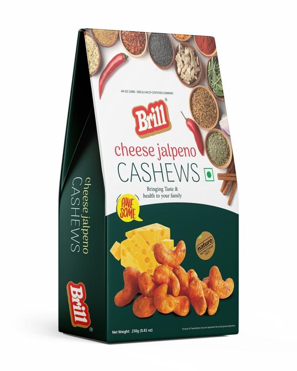 Brill Cheese Jalpeno Cashews 250g - JioMart