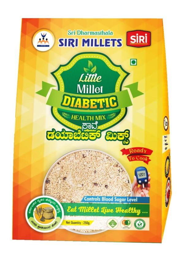 SIRI MILLETS Little Diabetic Health Mix Grain Form for Easy Bowel ...