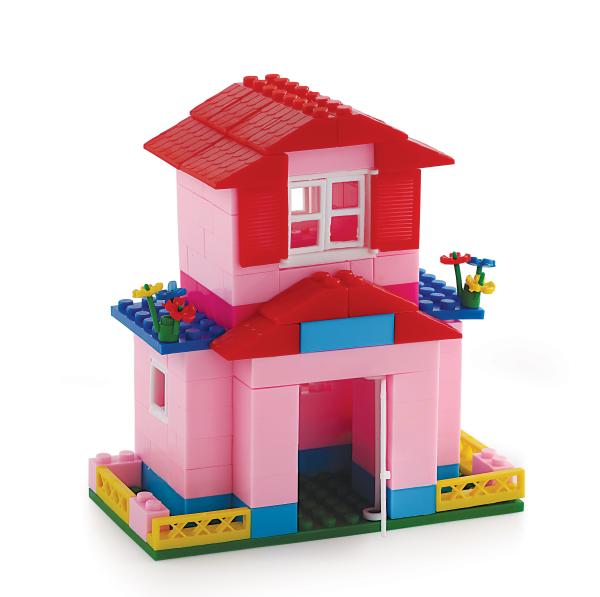 PEACOCK Smart Blocks Dream House Set, Multicolor - JioMart