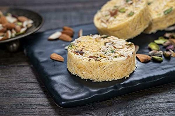 Bhagats Heera Sweets Son Roll with Almonds and Pistachio Garnished ...