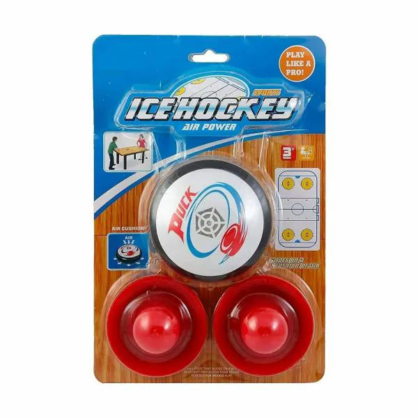 MIMY Battery Operated Ice Hockey Air Power with Air Cushion, Ball Board ...