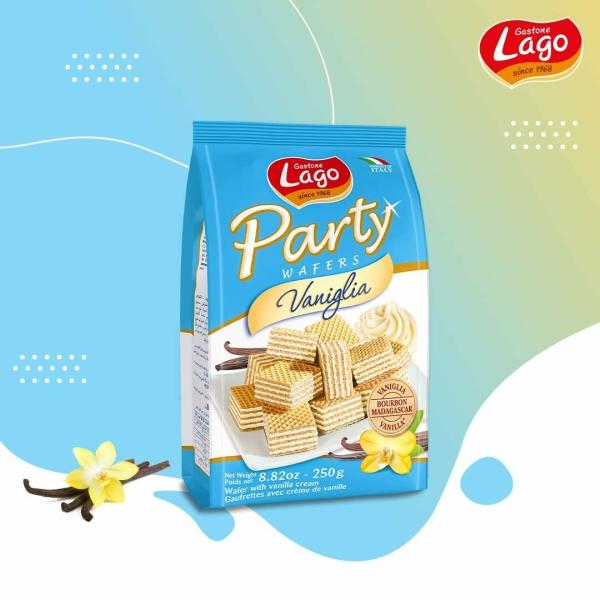Lago Party Wafers Vanilla 500g (Pack of 2) - JioMart