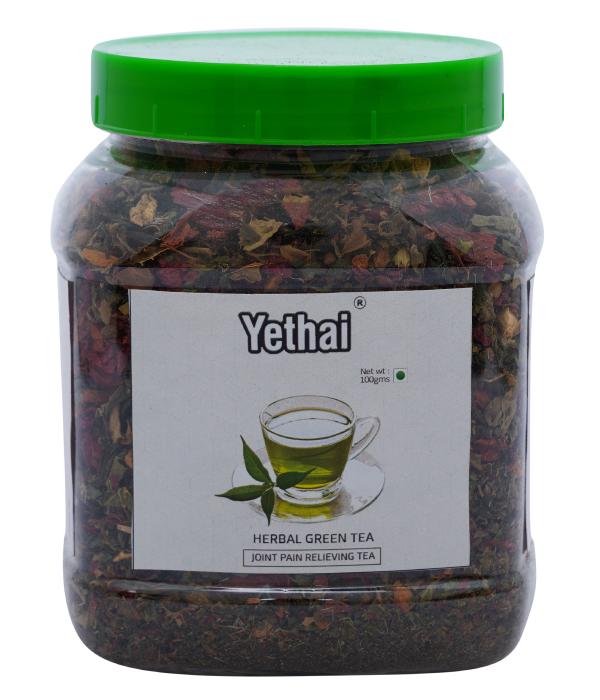 Yethai Joint Pain Reliever Green Tea, 100 gms (Min. 70 cups) | Loose ...
