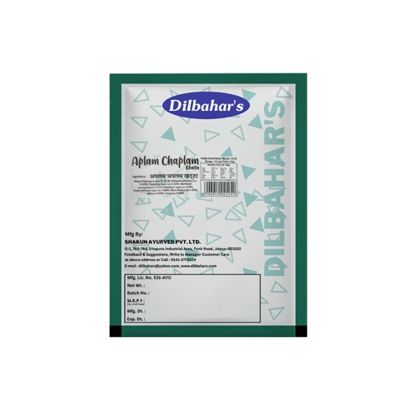 Dilbahars Yummy Digestive Aplam Chaplam Khatta 400gm Pack of 2 - JioMart