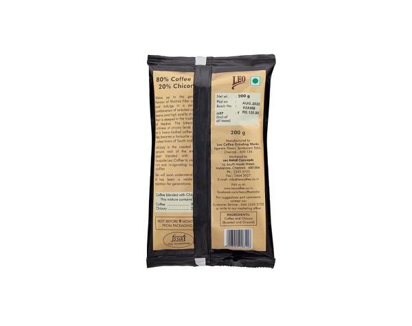 Leo Coffee Madras Blend Filter Coffee Powder Medium Roast Rich and ...