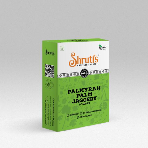 Shrutis Palmyra Palm Jaggery Powder / Palm Sugar 100Grams Monokart Pack ...
