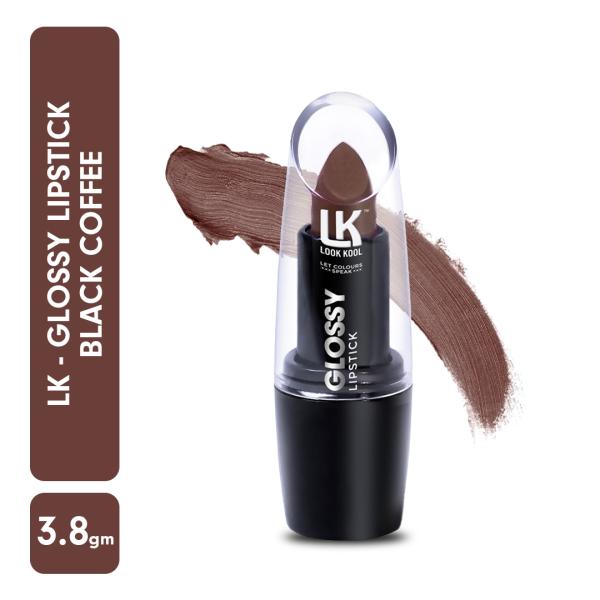 LK LOOK KOOL Black Coffee Glossy Lipstick - JioMart